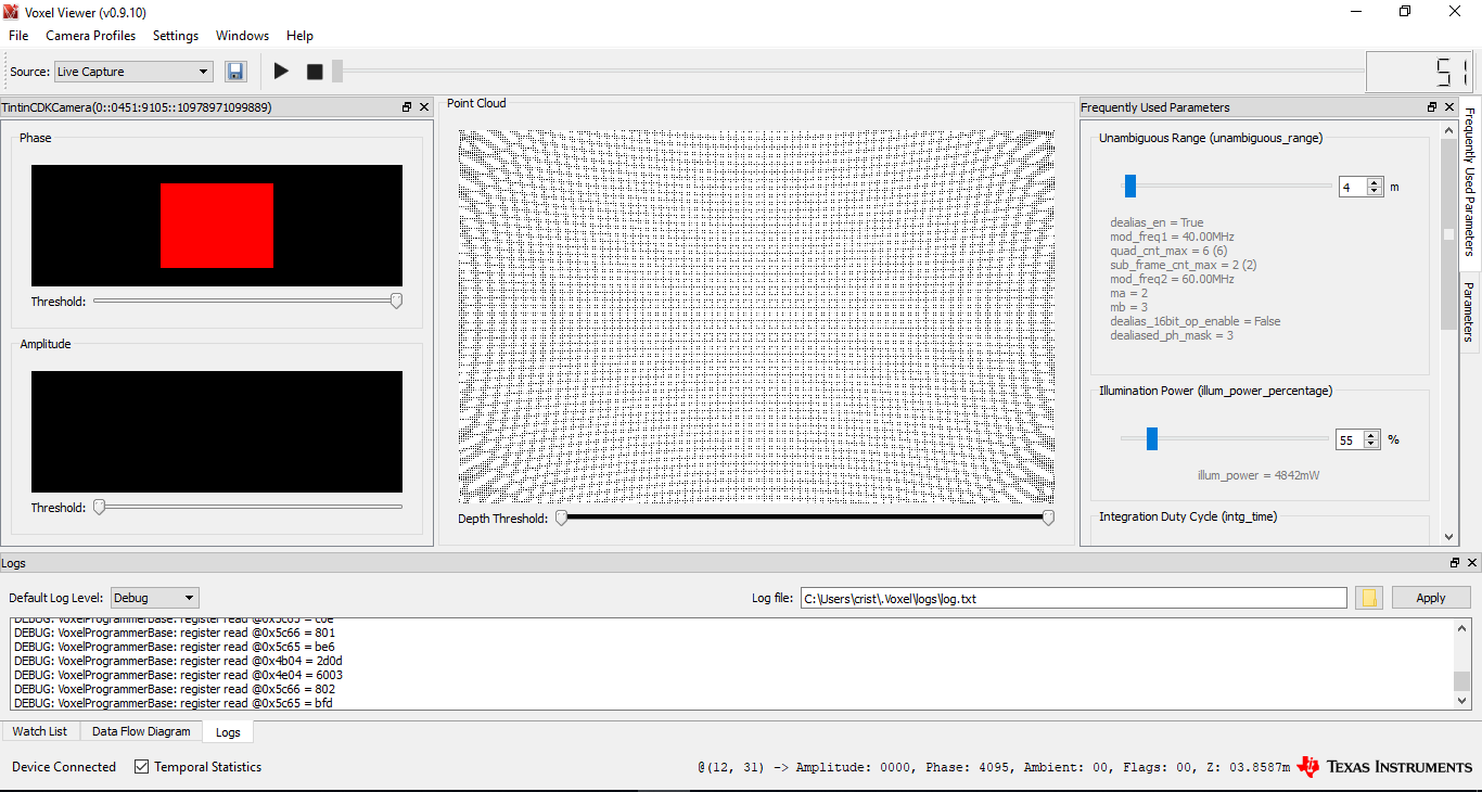 Opt8241 Opt8241 Problem My Opt8241 Cdk Evm Stop Working Sensors Forum Sensors Ti E2e