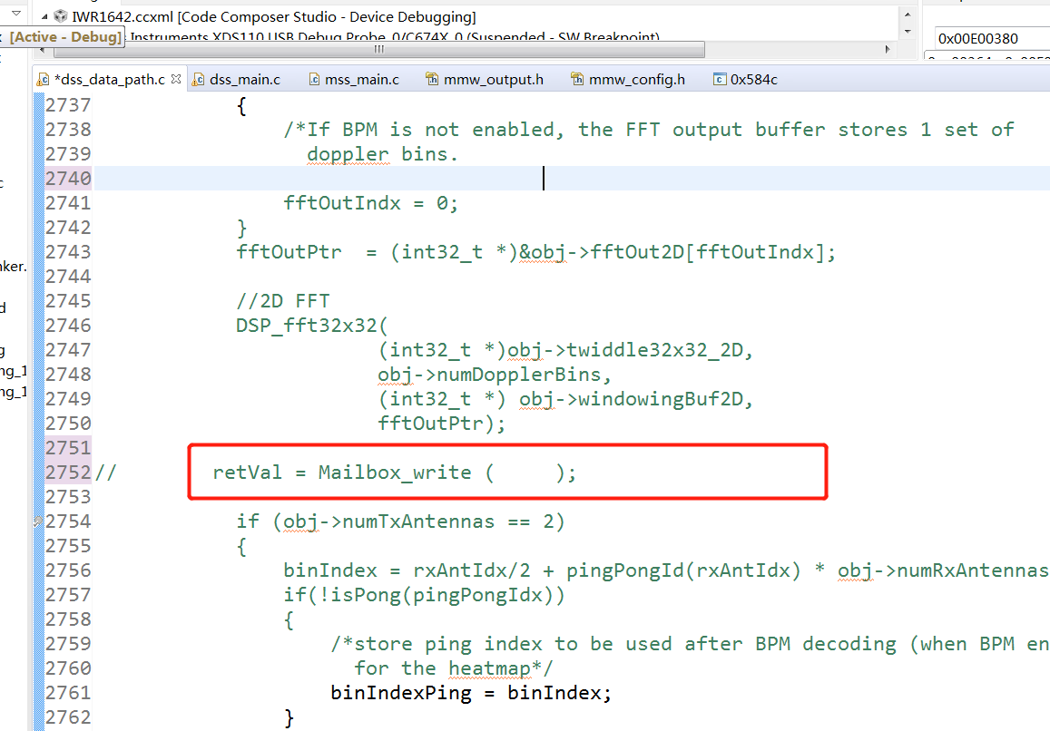 CCS/IWR1642BOOST: How does IWR1642BOOST output 2D FFT data? - Sensors forum - Sensors - TI E2E ...