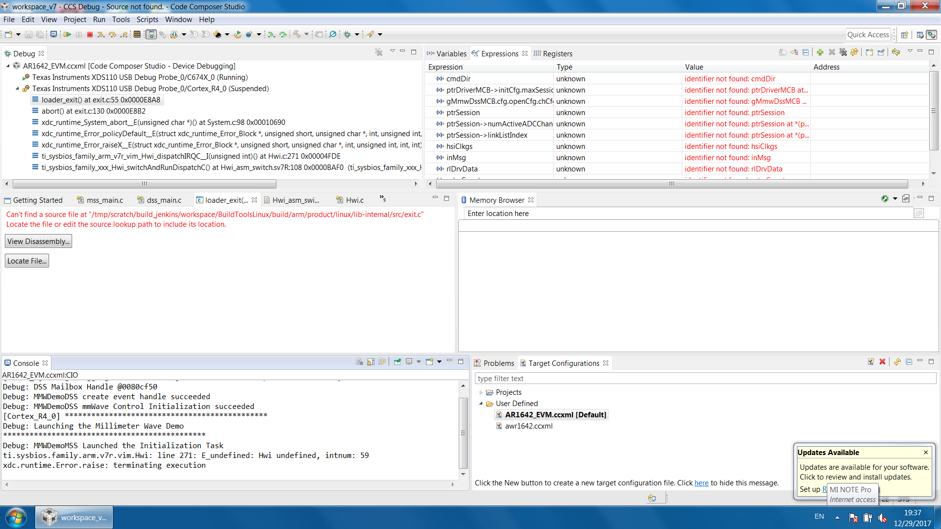 Rtosiwr1642 Eundefined Hwi Undefined Intnum 59 Sensors Forum