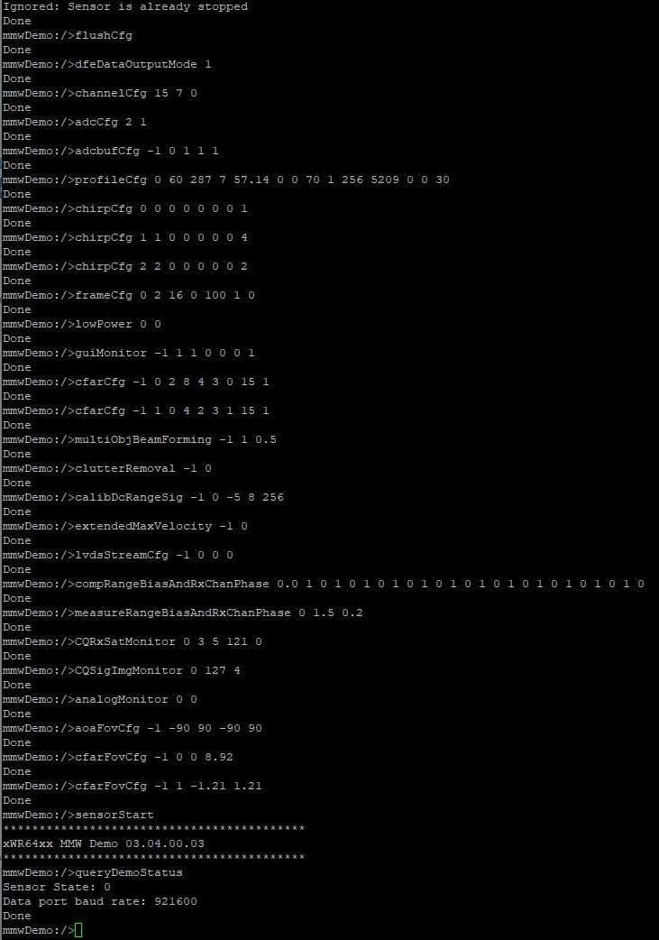 IWR6843: Issue with new industrial toolbox for IWR6843 - Sensors forum ...
