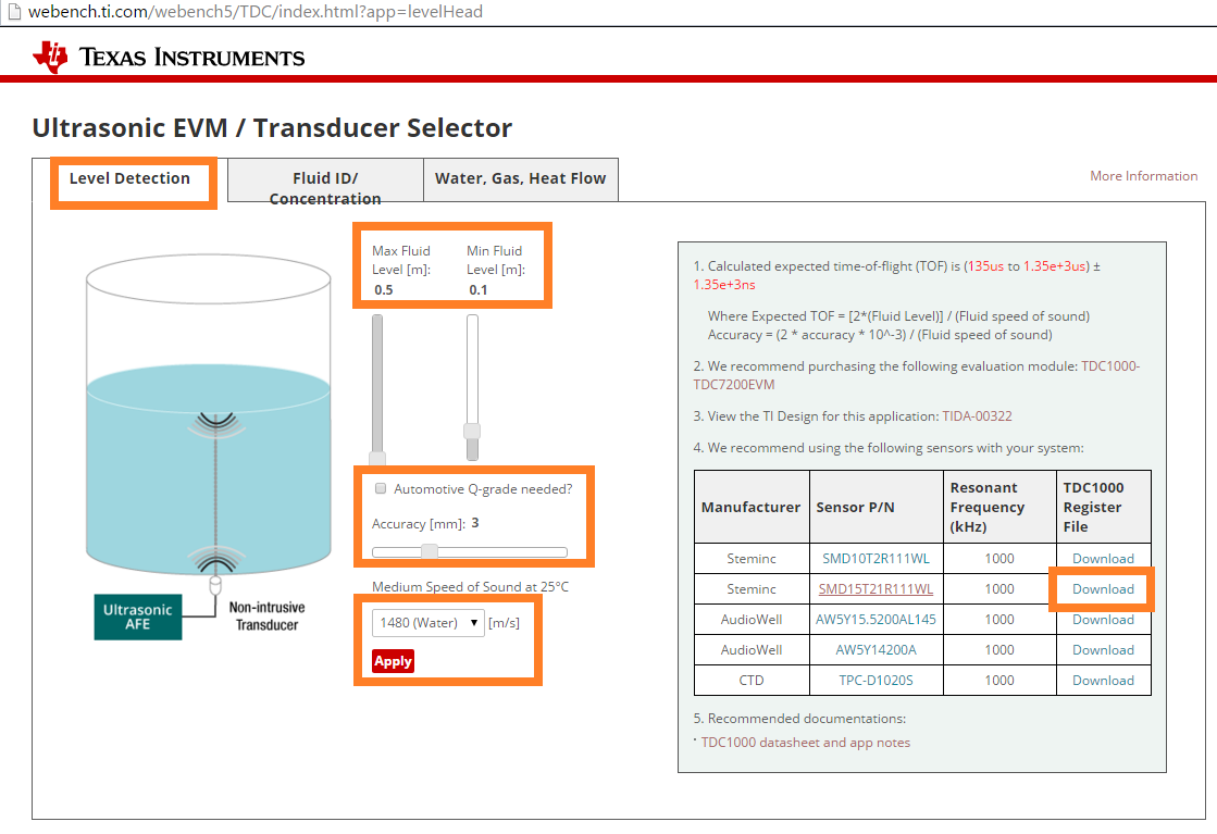 TDC1000-TDC7200EVM: TDC1000-TDC7200EVM water level meter - Sensors forum - Sensors - TI E2E ...