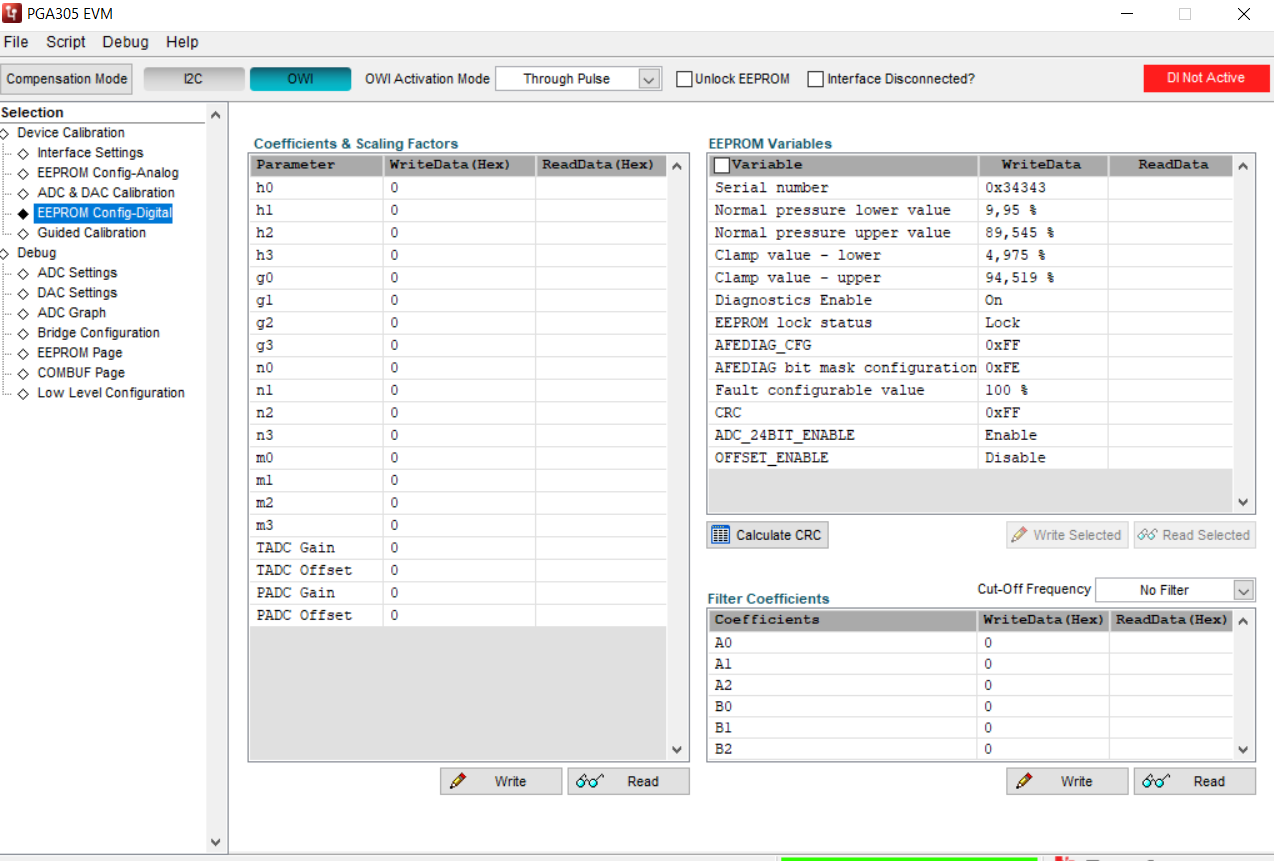 Pga305evm 034 Pga305 Evm Is Not Working Sensors Forum Sensors Ti E2e Support Forums
