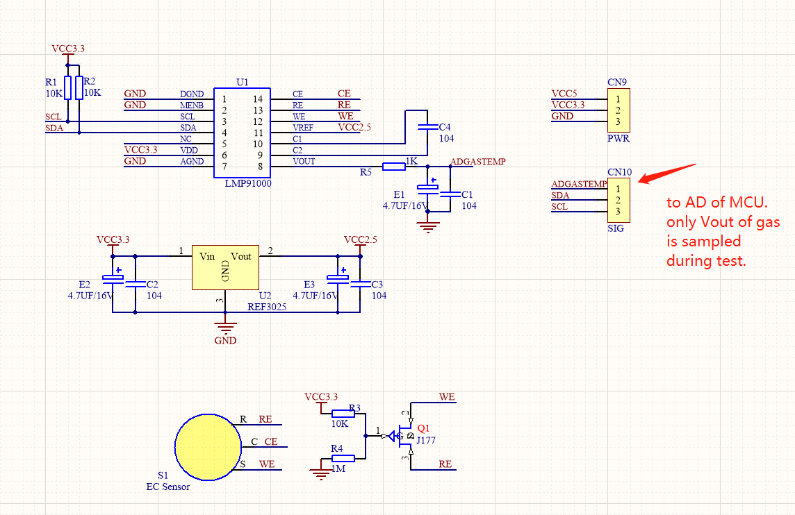LMP91000: LMP91000 bias voltage setup - Sensors forum - Sensors - TI E2E support forums