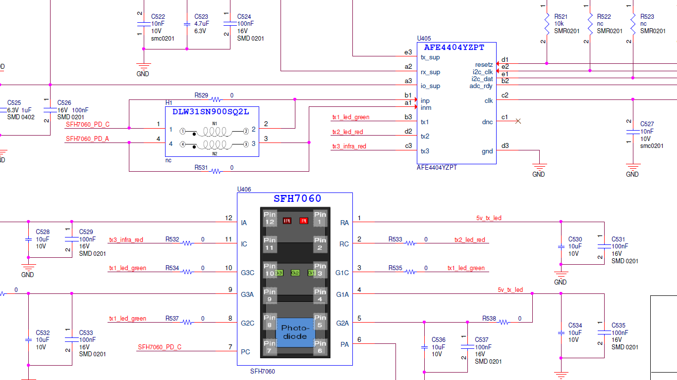 AFE4404: AFE4404 gets incorrect data from biosensor - Sensors forum ...