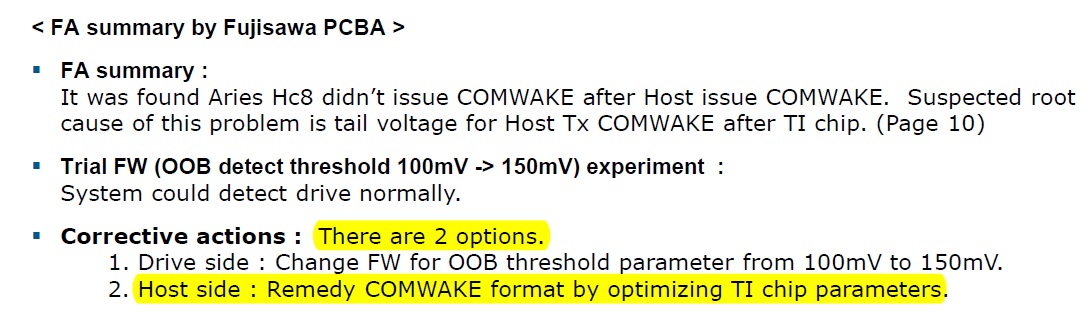 DS125BR401A - OOB issue - Interface forum - Interface - TI E2E support forums