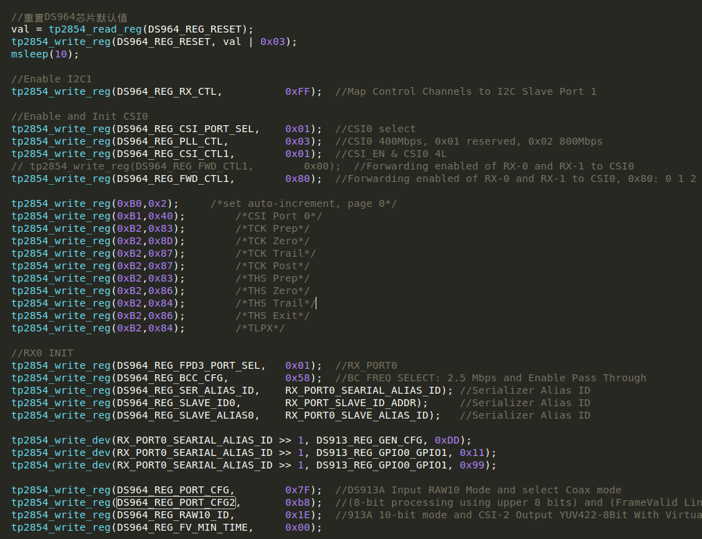 CCS/DS90UB964-Q1: Debugging ub964 question - Interface forum - Interface - TI E2E support forums
