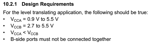 Tca9517 Requirements For Level Translating Application Interface Forum Interface Ti