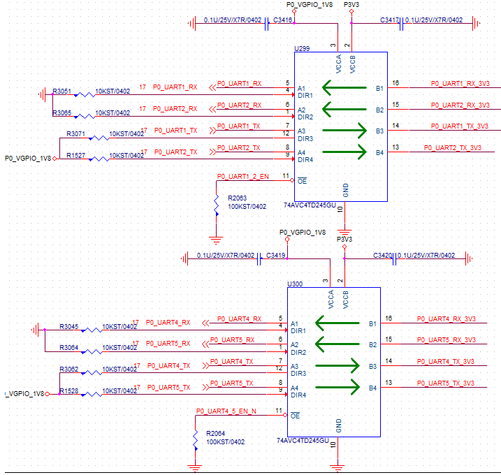 TCA39416: PIC list of AR3DPD - I3C TCA39416, I2C Alert TXB0104 ...