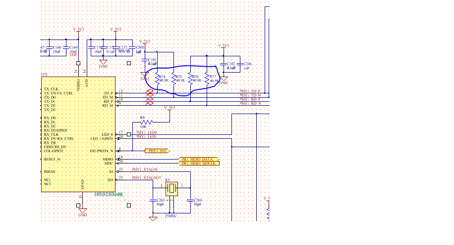 DP83822IF: NEEDED-TERMINATION RESISTOR - Interface forum - Interface - TI E2E support forums