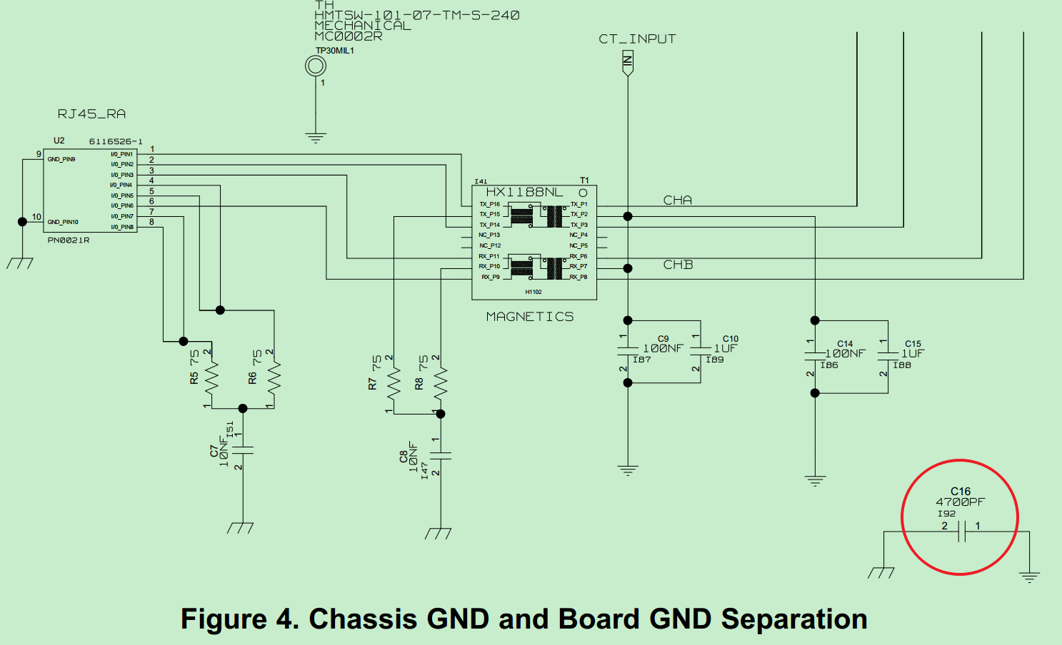 TLK110: different GND connection - Interface forum - Interface - TI E2E support forums