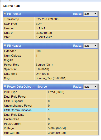 TPS65988DJ: TPS65988DJ set for data only port - Interface forum - Interface - TI E2E support forums