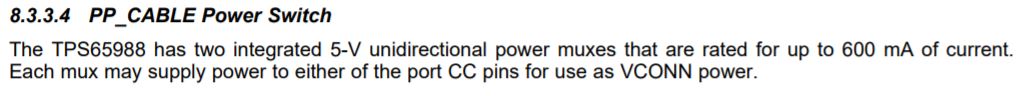 TPS65988EVM: the function of PA_PP_cable - Interface forum - Interface ...