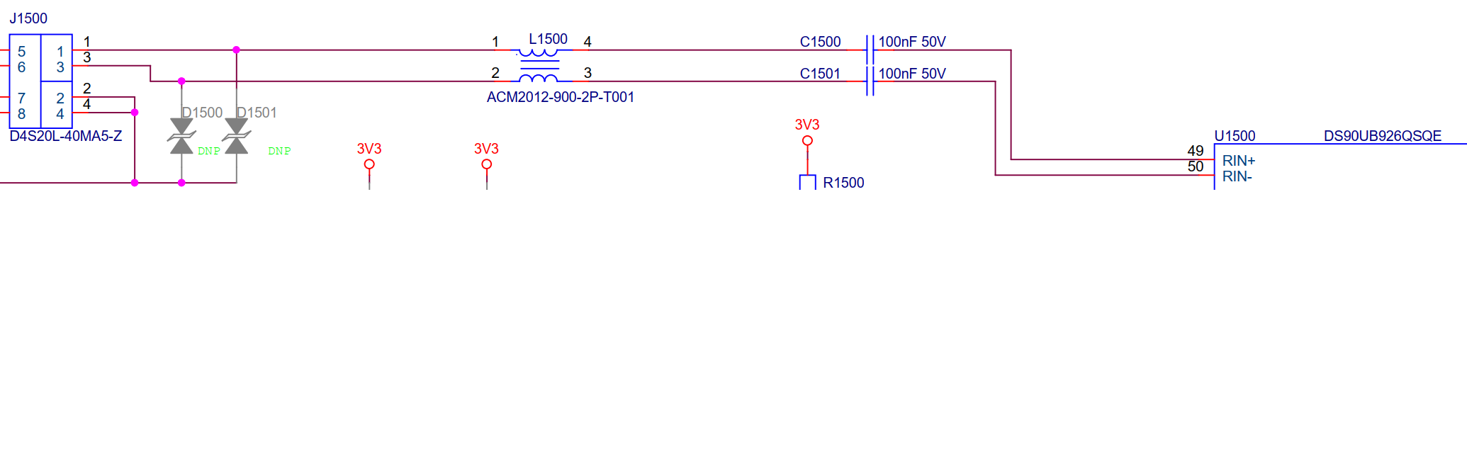 DS90UB949-Q1EVM: Does it work When only use the second link of DS90UB949 to transfer video data ...