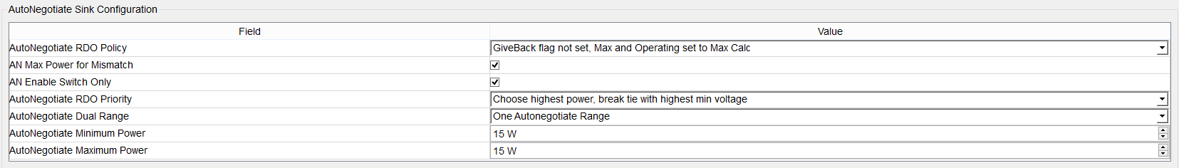 Tps65983b Application Customization Tool Interface Forum Interface Ti E2e Support Forums