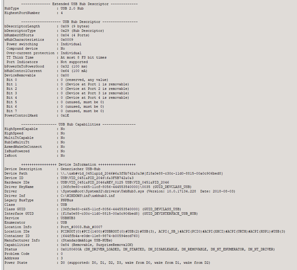 TUSB2046B: Windows/Linux operating systems do not detect the HUB. It does not work - Interface ...