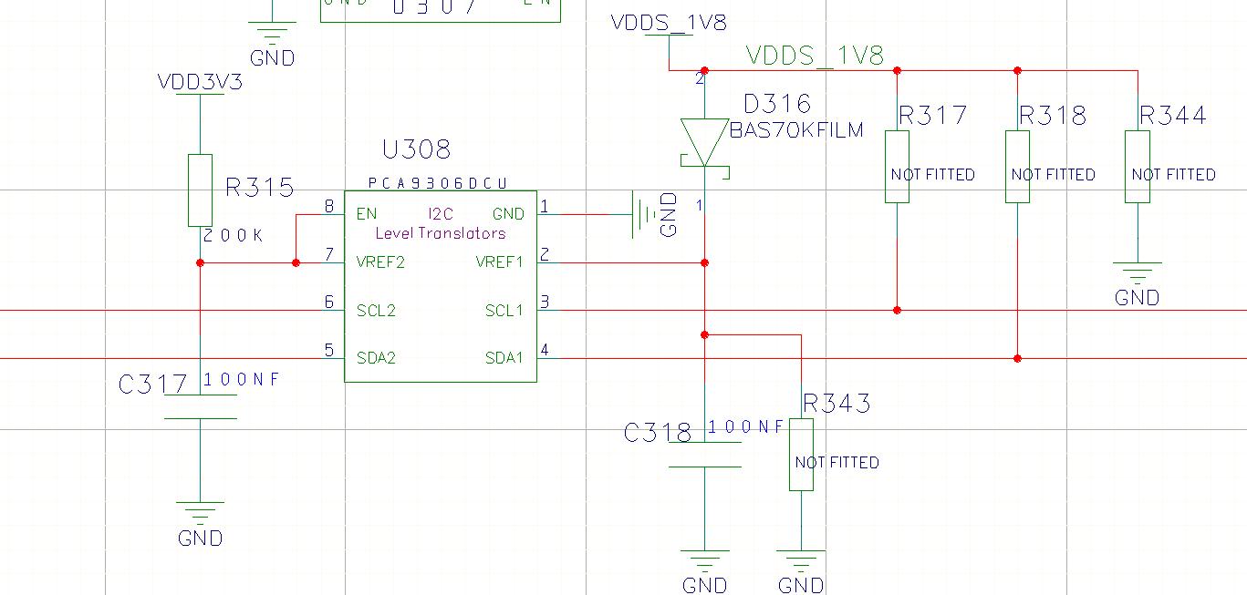 PCA9306 Level translator problem - Interface forum - Interface - TI E2E support forums