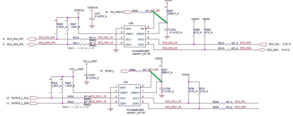 PCA9306 SDA voltage level issue - Interface forum - Interface - TI E2E support forums