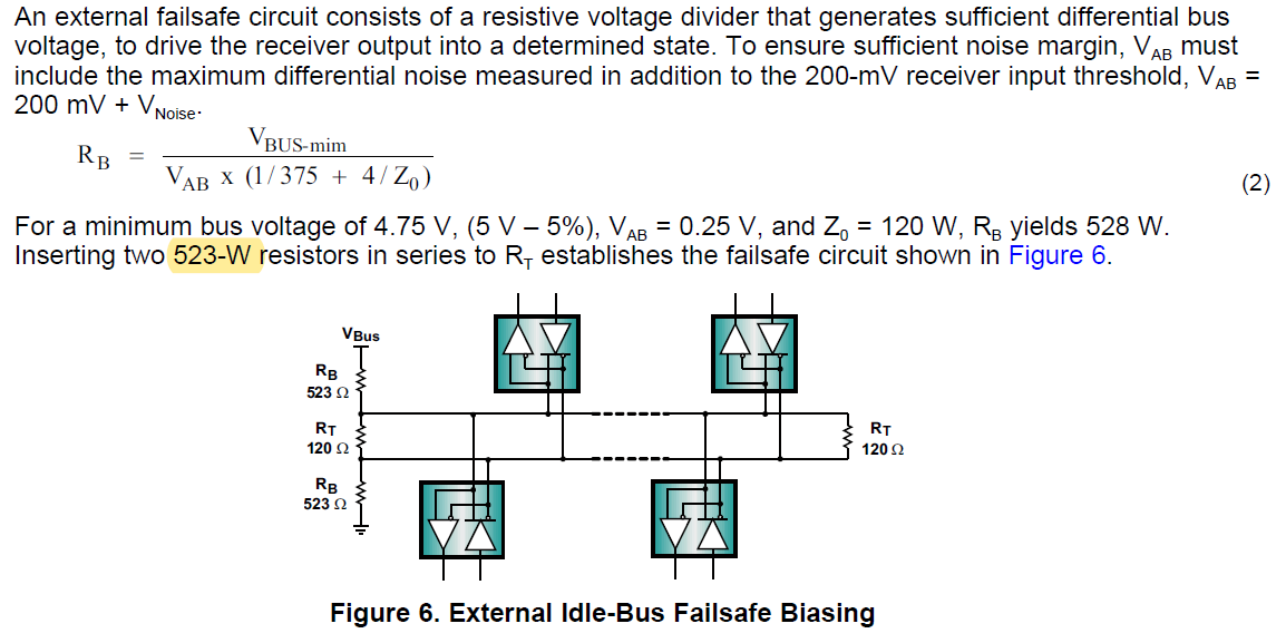 THVD1510: Failsafe - Interface forum - Interface - TI E2E support forums