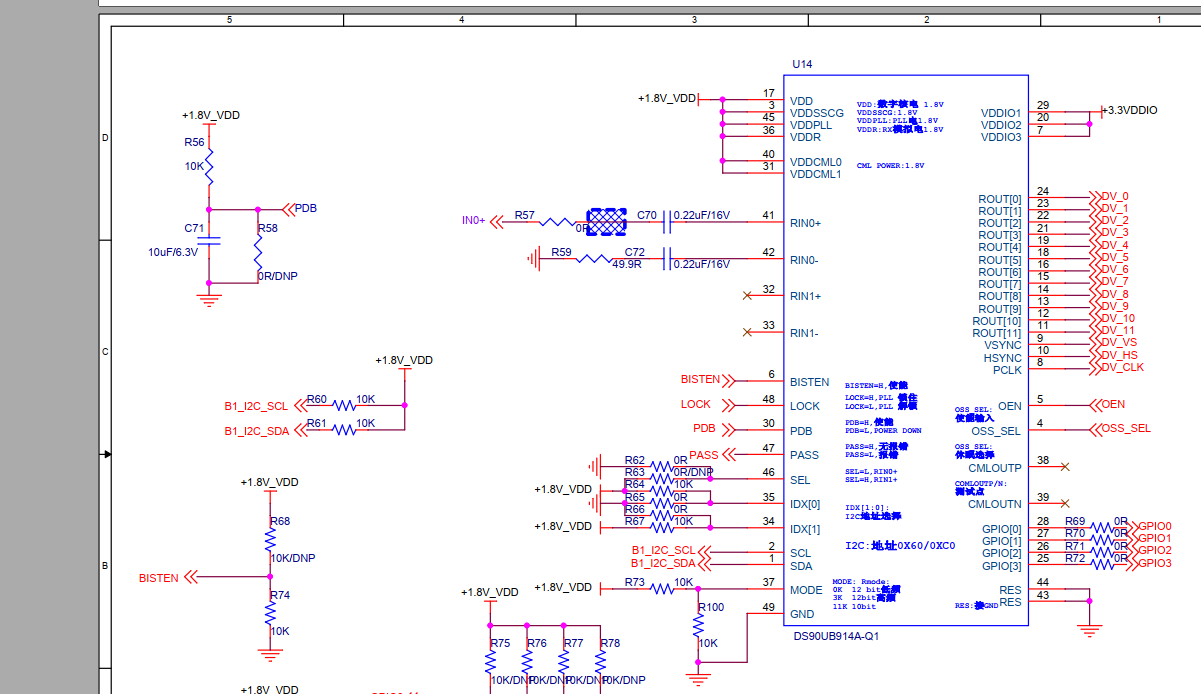 DS90UB914A-Q1: link problem - Interface forum - Interface - TI E2E support forums