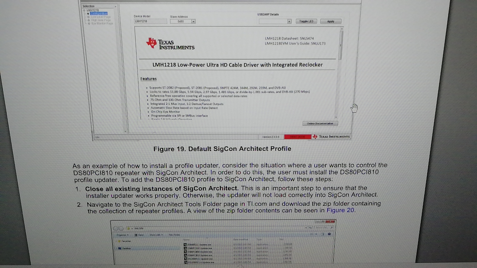 Ds280df810 Profile For Sigcon Software Interface Forum Interface Ti E2e Support Forums