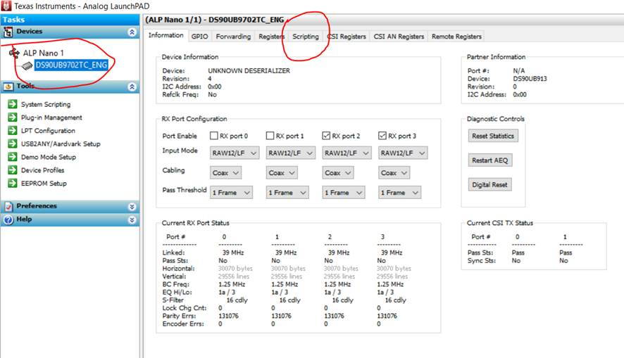DS90UB954-Q1: DS90UB954-Q1 - Interface forum - Interface - TI E2E support forums