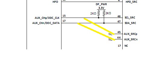SN65DP159: How does snx5dp159 support DDC and AUX in type 2 adaptor application? - Interface ...
