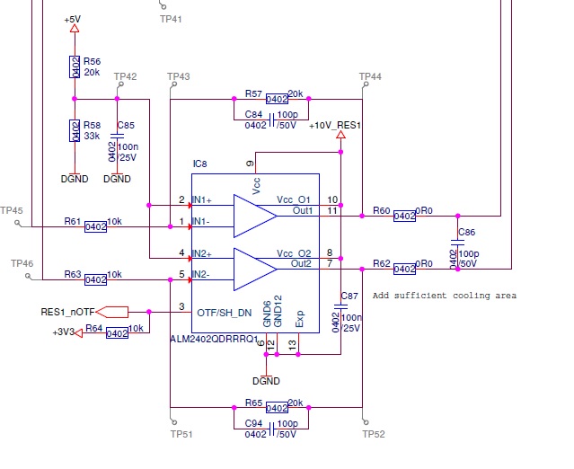 ALM2402-Q1: 10kHz Sine signal gets triangle when cooled down - Amplifiers forum - Amplifiers ...