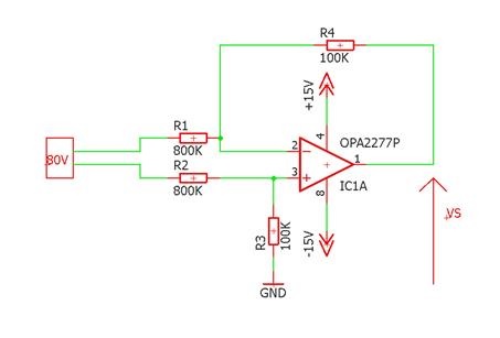 OPA227 floating voltage measurement - Amplifiers forum - Amplifiers - TI E2E support forums