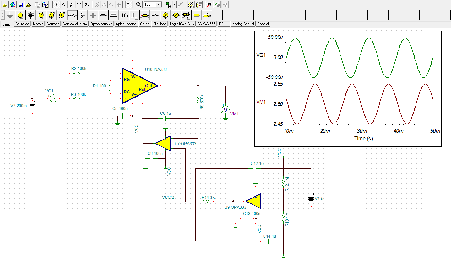 TINA/Spice/INA333: INA 333 output problem - Amplifiers forum ...