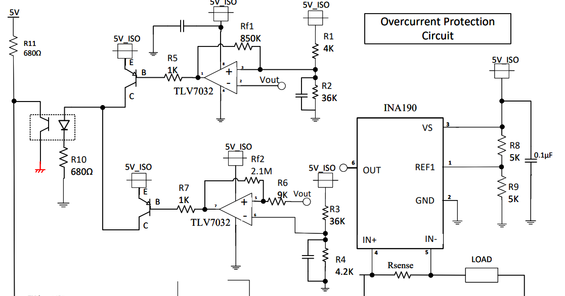 INA190: Output Pin of IC INA190 IC is fluctuating (Not Stable ...