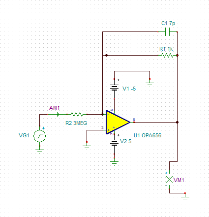 OPA656: Transipendance circuit - Amplifiers forum - Amplifiers - TI E2E ...