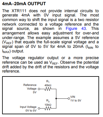 XTR111: XTR111 not working as expected - Amplifiers forum - Amplifiers ...