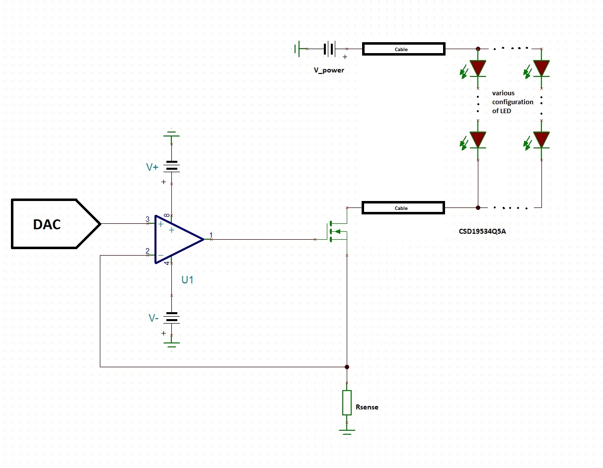 Chose an OpAmp for driving PowerMosfet in Voltage controlled Current Sink - Amplifiers forum ...
