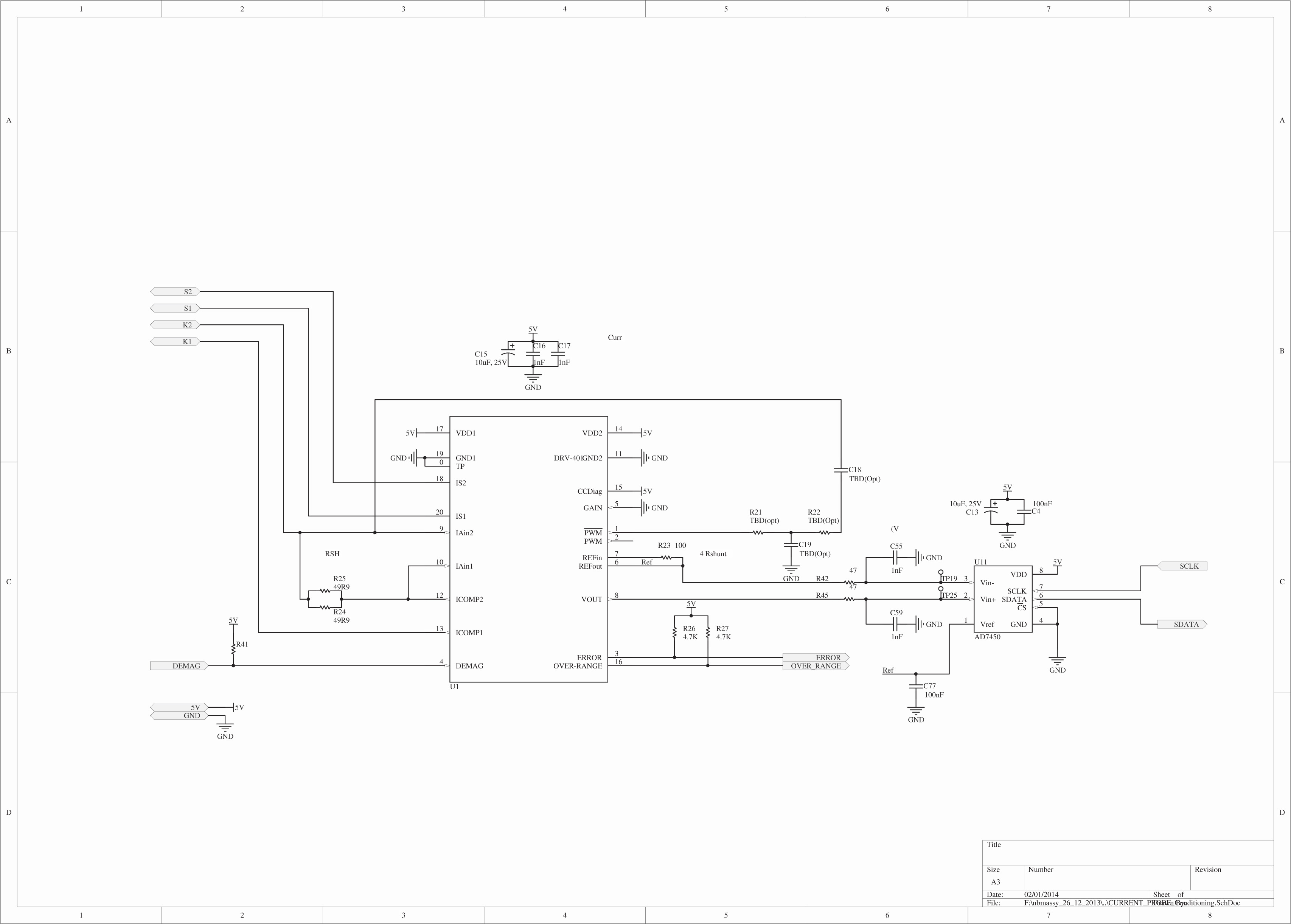 DC offset on DRV401 output - Amplifiers forum - Amplifiers - TI E2E support forums