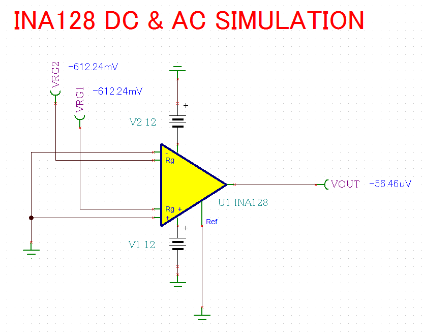 INA128: Output Voltage for RG Pins - Amplifiers forum - Amplifiers - TI E2E support forums