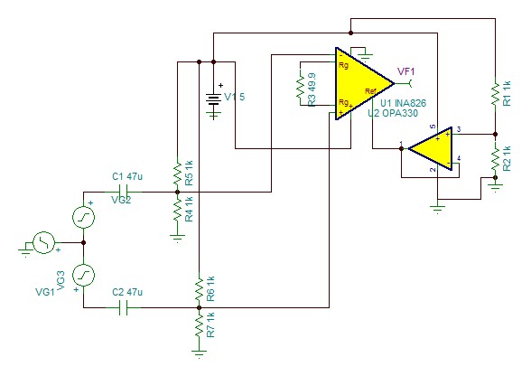TINA/Spice/INA821: INA826 - Amplifiers forum - Amplifiers - TI E2E support forums