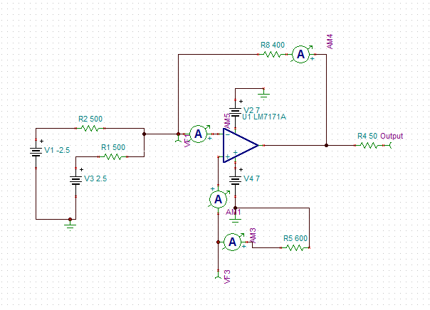 LM7171: Need suggested method for adjusting the offset voltage of LM7171 to less than 50uV ...