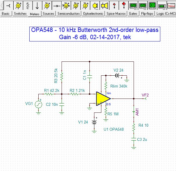 OPA548: Current Limit and Distortion - Capacitive Loads - Amplifiers forum - Amplifiers - TI E2E ...