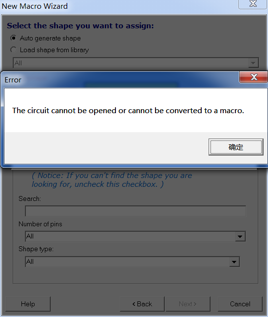 Tina Ti Failed To Convert Lib File To A Macro Amplifiers Forum Amplifiers Ti E2e Support