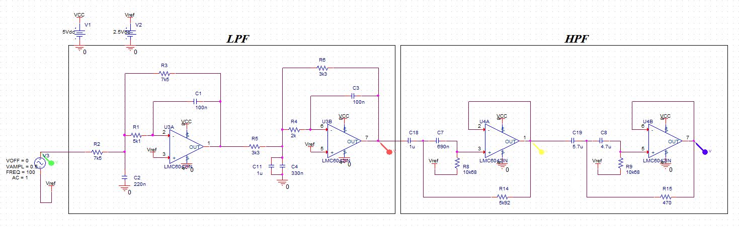 LMC6042 based Band pass filter- Some strange behavior - Amplifiers forum - Amplifiers - TI E2E ...