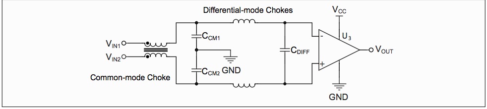 INA333: EMIRR - Should I add filtering before the inputs, or better buffer them with an EMI ...