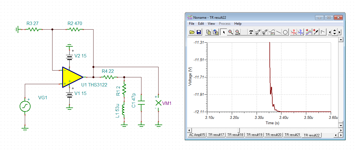 THS3122: GBW Question of OPA564 vs THS3122, which is appropriate to ...