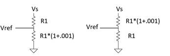 INA240: Calculate the Vref error in midsupply divder circuit ...