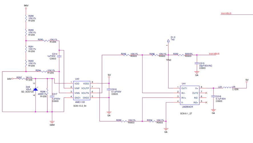 AMC1100: 10MHz to 11MHz EMI noise was found from AMC1100 circuit, how ...