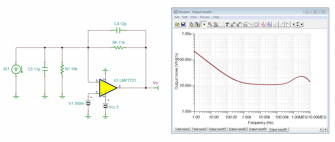 Noise analysis of Trans impedance - Amplifiers forum - Amplifiers - TI ...