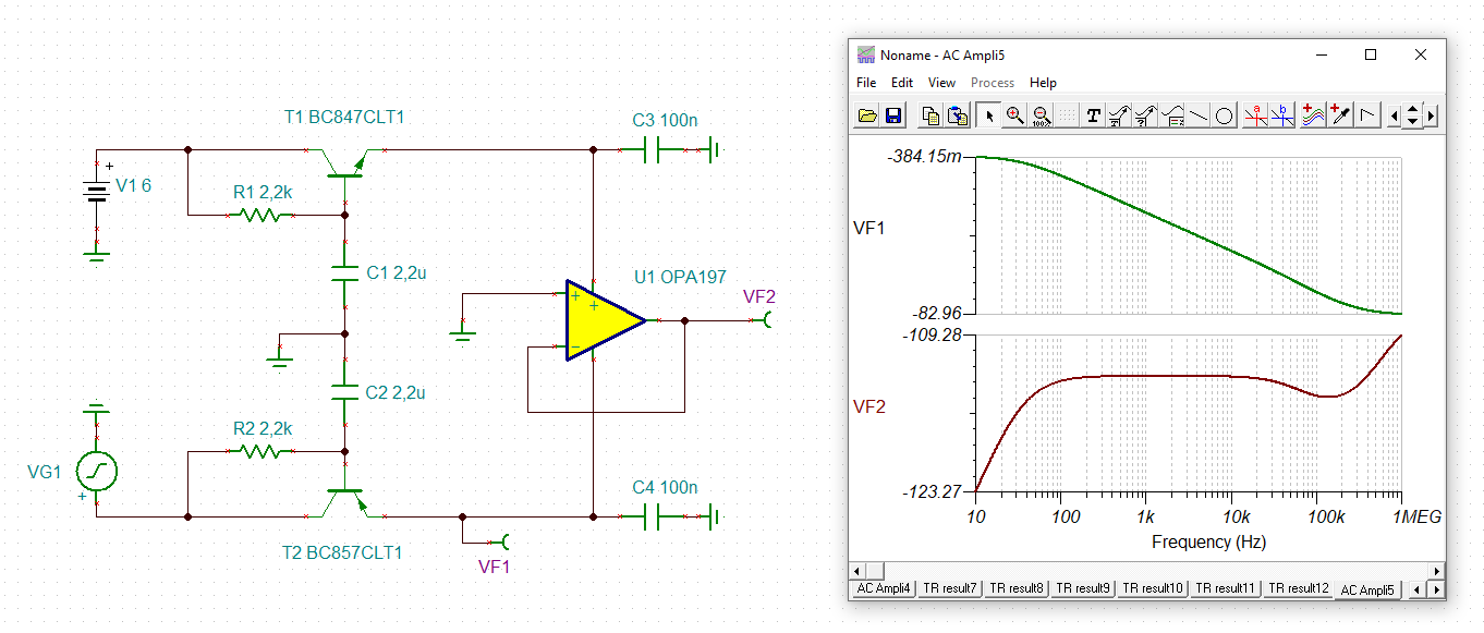 OPA2197: Regarding insertion of resistance into the power supply line - Amplifiers forum ...