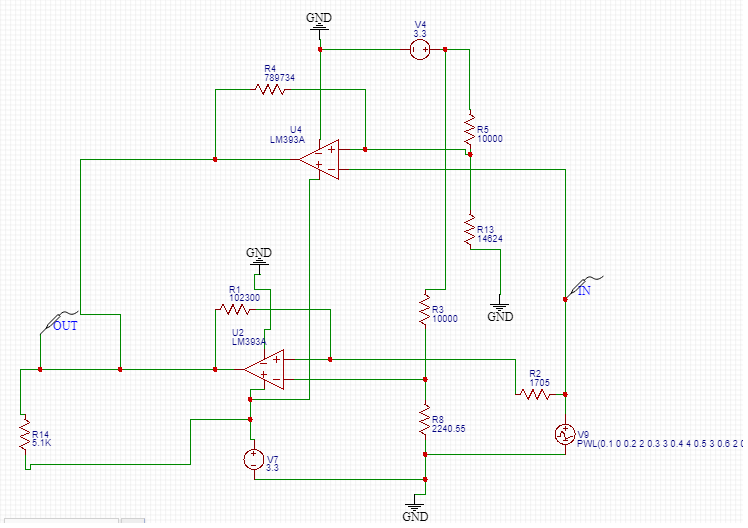 window comparator with 3 point voltage divider - Amplifiers forum ...