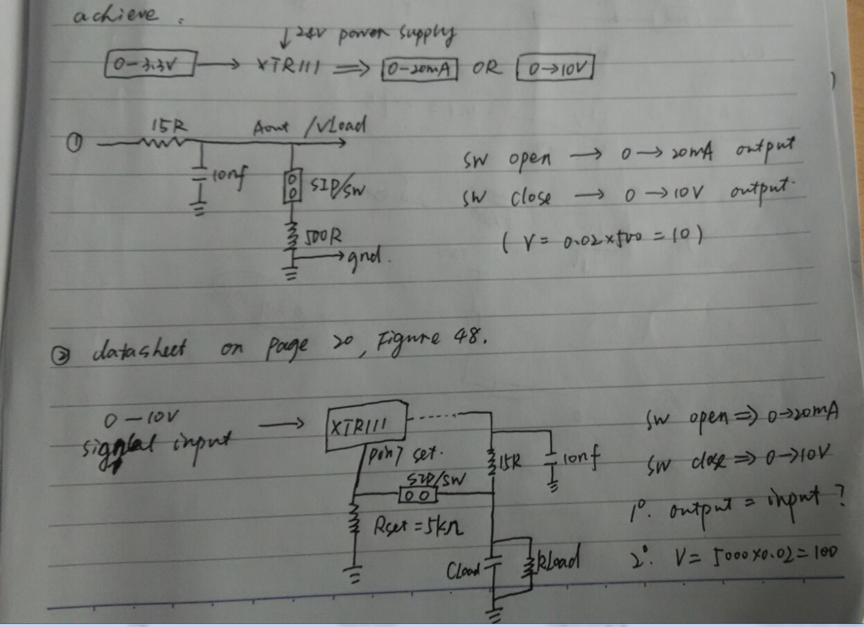 XTR111 voltage output - Amplifiers forum - Amplifiers - TI E2E support ...