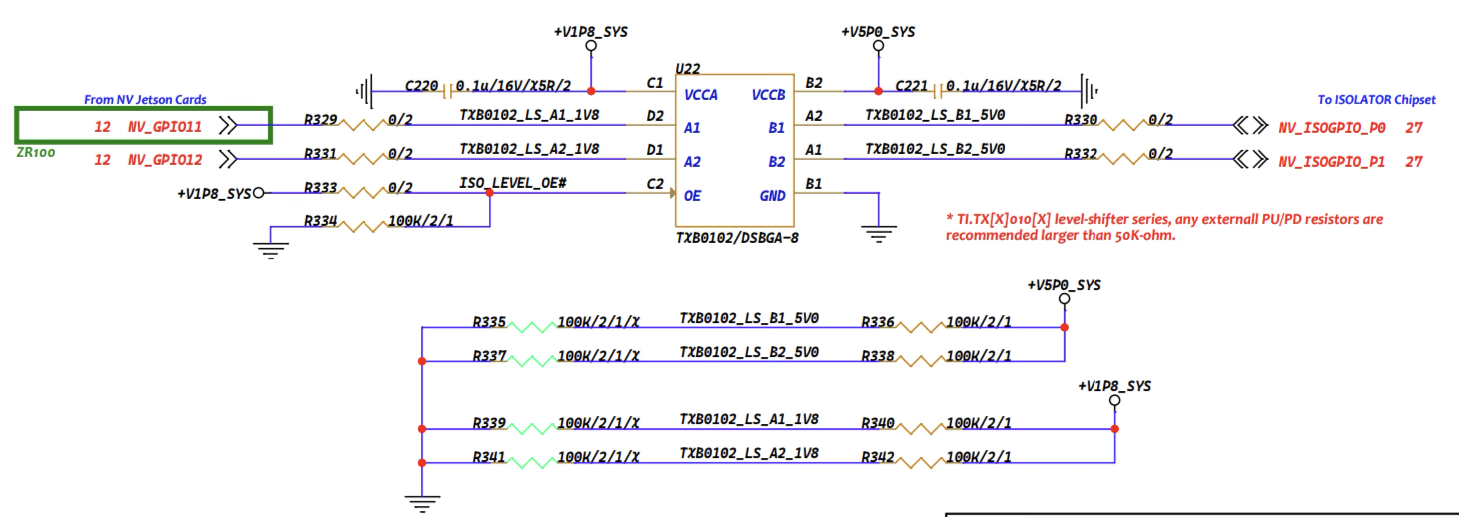 TXB0102: TI.TXB0102 bi-directional abnormal behavior - Logic forum ...