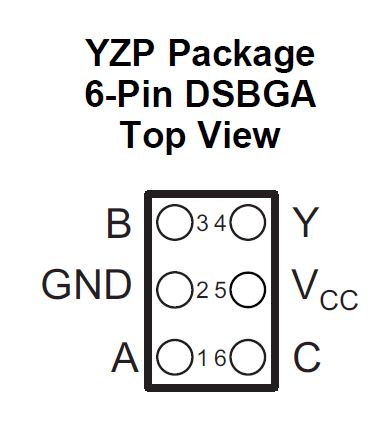 SN74LVC1G11 - YZP Pacakage - Logic forum - Logic - TI E2E support forums